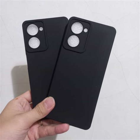 Jual Softcase Black Matte Realme Realme Pro Silikon Case Pro Camera Hitam Polos Bahan