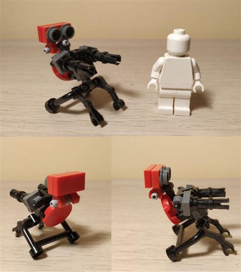 My Lego Minifigure Scale Level 3 Sentryturret Tf2