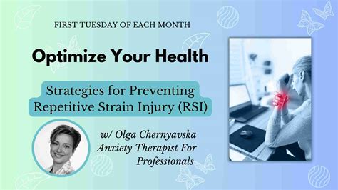 Strategies For Preventing Repetitive Strain Injury Rsi Sacredu Village