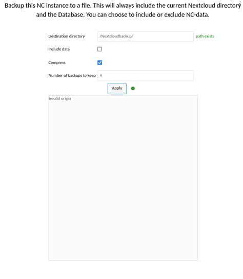 Unable To Restore From An Ncp Backup In Docker 📦 Appliances Docker Snappy Vm Ncp Aio