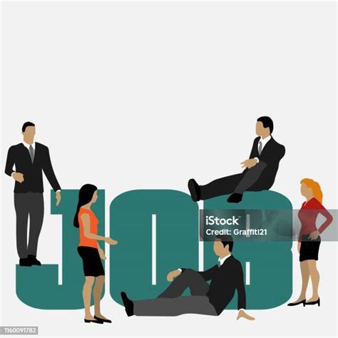 벡터 비즈니스 일러스트레이션 크리에이티브 팀의 리더십 자질 성공적인 경로로의 방향 성공으로가는 길에 장애물을 극복 작업의 높은 수준 균형에 대한 스톡 벡터 아트 및 기타