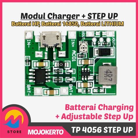 Jual Modul Step Up Charger Baterai Lithium18650 3 7v 9v 5v 2a Shopee