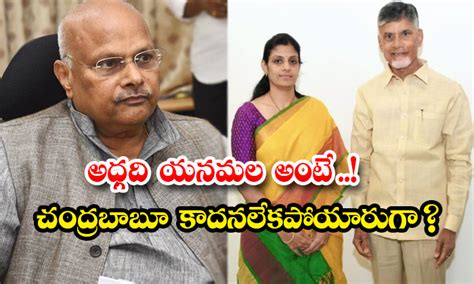 అధ్గది యనమల అంటే చంద్రబాబూ కాదనలేకపోయారుగా