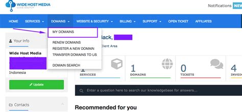 cara menghapus subdomain di dns management knowledgebase wide host