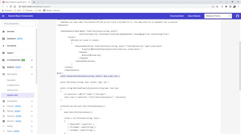 Having Trouble Understanding Datagrid Dynamic Example Radzenblazor