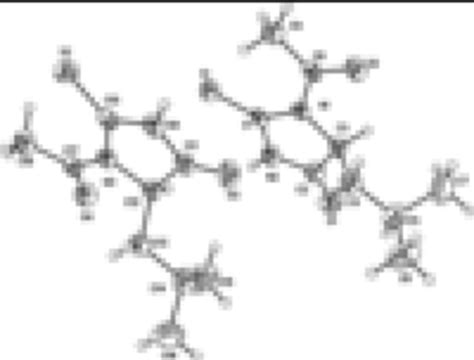 The Content Of Asymmetric Unit Of The Title Compound Showing The Atomic