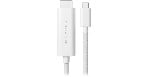 Hyper Hyperdrive Usb C To Hdmi Adapter Cable Hd6007whgl Bandh