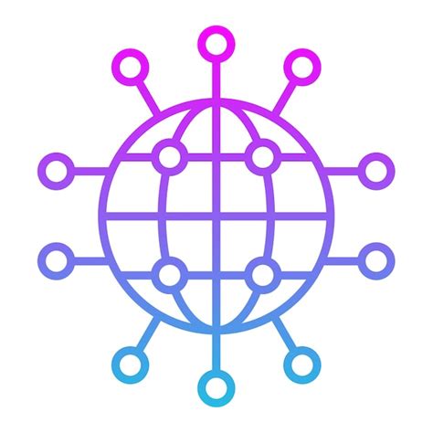 Un objeto circular azul y rosa con un diseño azul y rosa Vector Premium