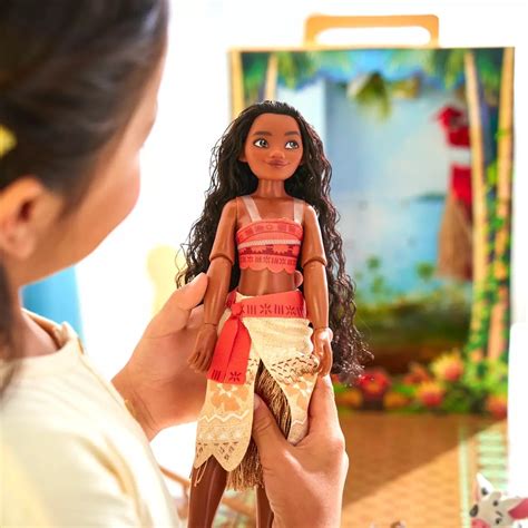 นำเข้า 🇺🇸 เซ็ทตุ๊กตาโมอาน่าและกิจกรรมระบายสีmoana Disney Story Doll