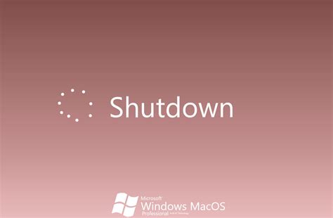 Windows Macos Shutdown By Artynotes24 On Deviantart