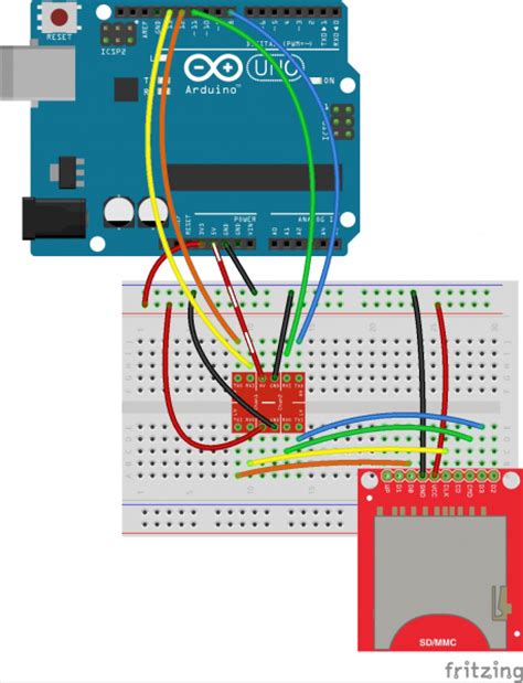 Microsd Shield And Sd Breakout Hookup Guide Sparkfun Learn