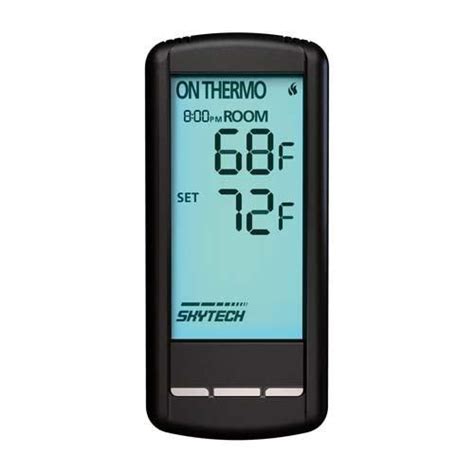 Skytech Timer Thermostat Fireplace Remote Control With Backlit Touch Screen SKY 5301 Mattelhote