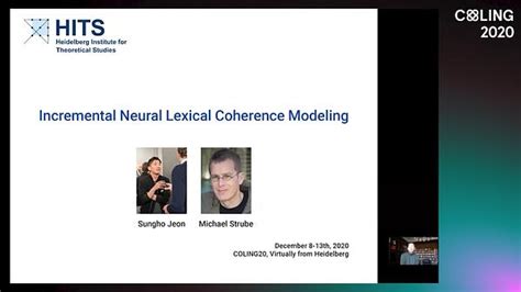 Underline Incremental Neural Lexical Coherence Modeling
