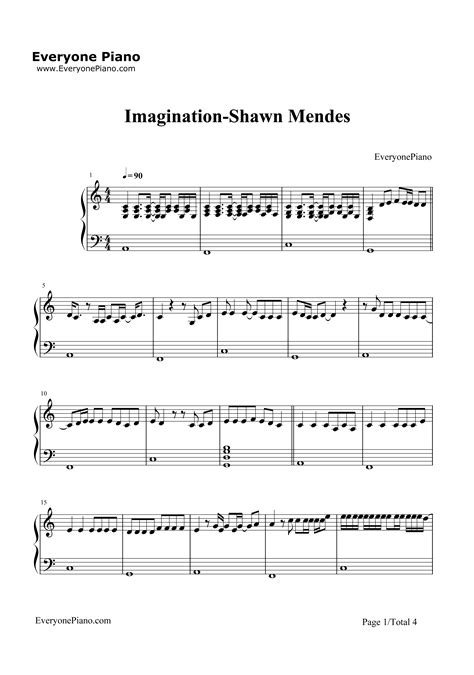 Imagination Shawn Mendes Stave Preview