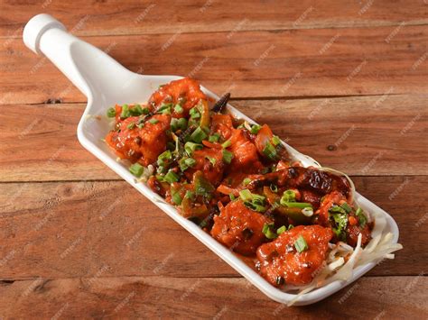 Premium Photo Paneer Manchurian Is Indo Chinese Cuisine Dish Paneer