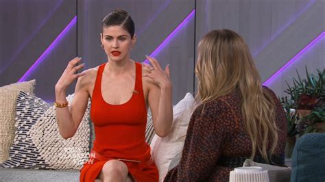  Alexandra Daddario Red Lips And Red Dress 010423 Rcelebs