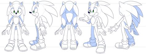 Sonic Ref Sheet By Myly14 On Deviantart