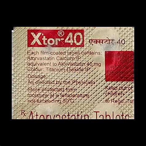 X Tor 40mg Tablet 10s View Price Combination And Alternatives Medkart