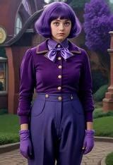Willy Wonka Violet Beauregarde Costume Face Swap Id 2977122