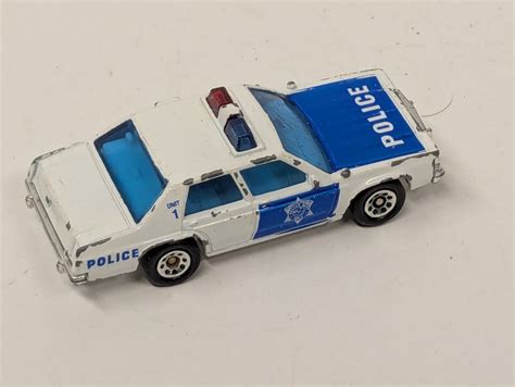 Vintage 1987 Matchbox Ford Ltd Police Car Fandoms Treasure