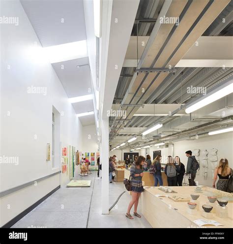 Workshop Interior With Exhibition Space And Design Display Plymouth