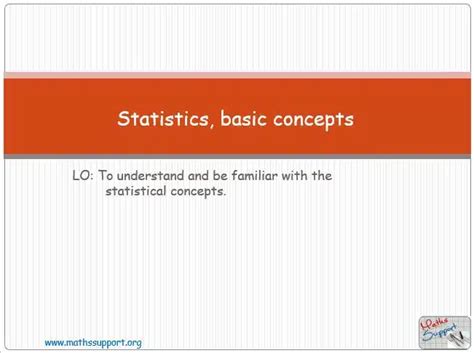 Maths IBAI – 4.11 Statistics – Basic concepts