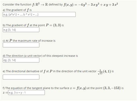 solved consider the function f r2 r defined by f x y