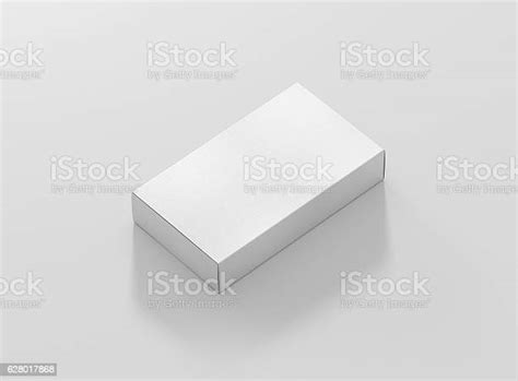 사실적인 고품질 와이드 플랫 직사각형 패키지 상자 모형 직사각형에 대한 스톡 사진 및 기타 이미지 직사각형 포장 형판