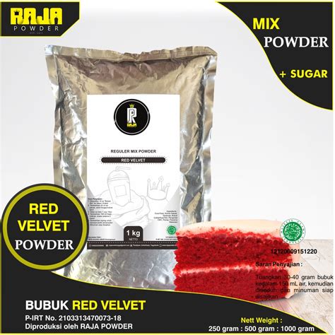 Jual Bubuk Red Velvet Bubuk Minuman Red Velvet Powder Kg Gram Shopee Indonesia