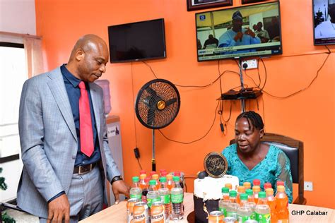 Cross River Gov Bassey Otus Chief Press Secretary Celebrates Staff