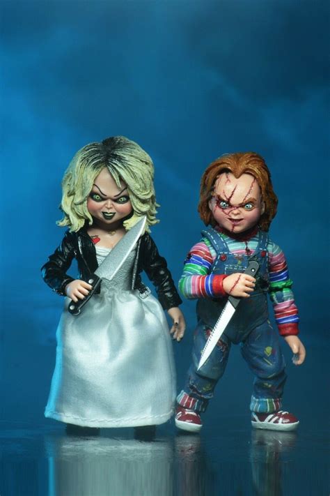 Neca Bride Of Chucky Ultimate Chucky And Tiffany 2 Pack Kapow Toys
