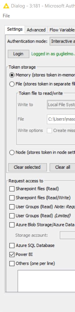 Problem To Export Data In Power BI KNIME Analytics Platform KNIME