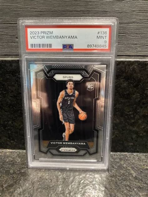 2023 PANINI PRIZM Victor Wembanyama 136 PSA 9 EUR 2 30 PicClick FR