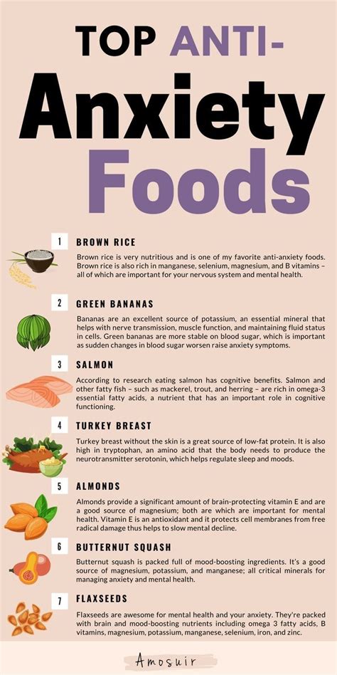 Top 10 Foods That Help With Anxiety Artofit