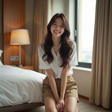 Korean Woman In Hotel Room Silence Stable Diffusion Online