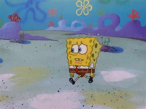 Spongebob Walking To Work
