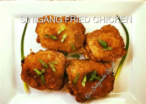 Sinigang Fried Chicken The Chicken Pieces I Used Thicken Thighs Are