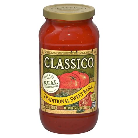 Tomato And Basil Pasta Sauce Classico Products Heinz®
