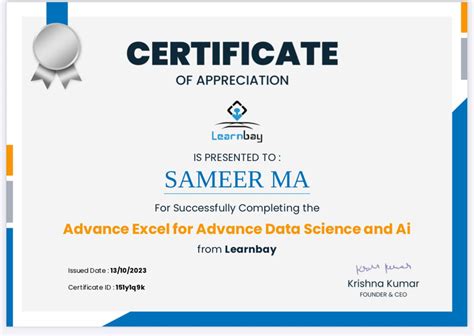 Ma Sameer On Linkedin Learnbay