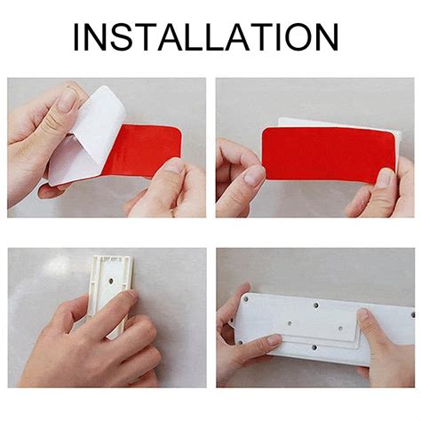 Adhesive Punch Free Socket Holder