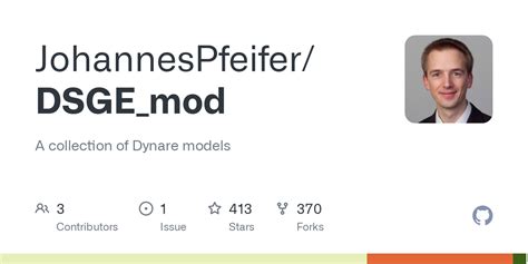 GitHub JohannesPfeifer DSGE Mod A Collection Of Dynare Models