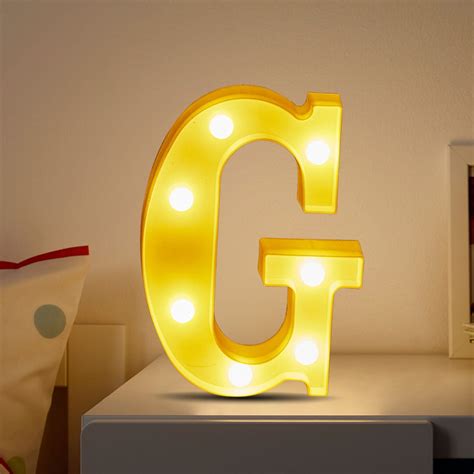 Hovilon Led Marquee Sign Light Up Letters Alphabet Light Up Letters