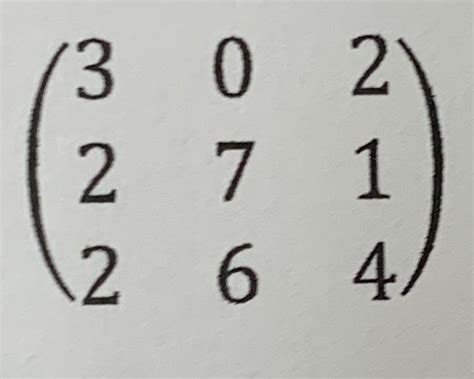 Solved Find The Determinant By Cofactor Expansion The