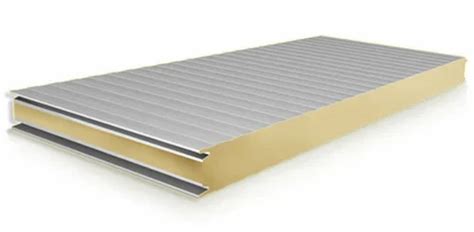 Color Coated Puf Insulated Wall Panel For Industrial Thickness 10