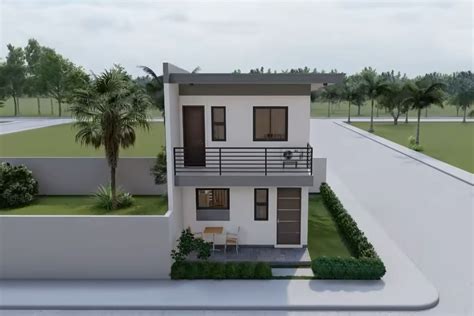 17 Desain Rumah 2 Lantai Sederhana Biaya Membangunnya