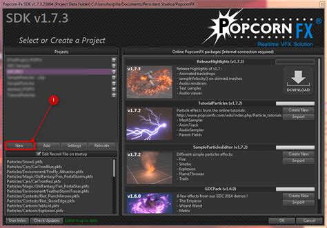 Free Unity Plugin Tutorial PopcornFX