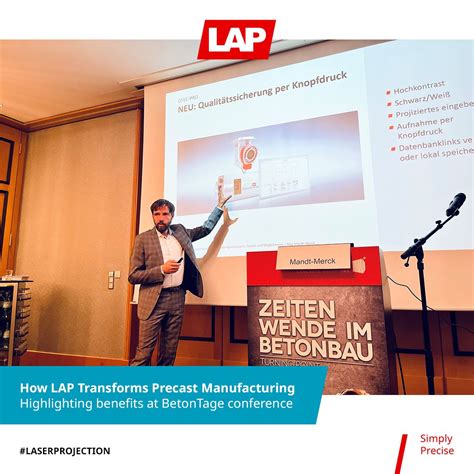 Lap Laser Projection On Linkedin Laserprojection Precast Precastconcrete