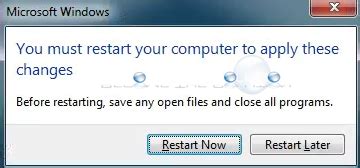 Fix You Must Restart Your Computer To Apply These Changes XenDesktop