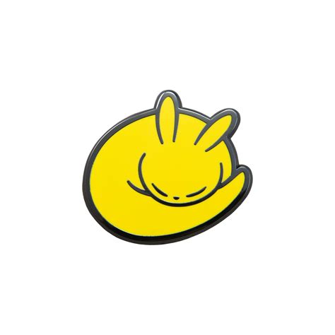 Rain World Slugcat Monk Nickel Plated Enamel Pin 😴💤