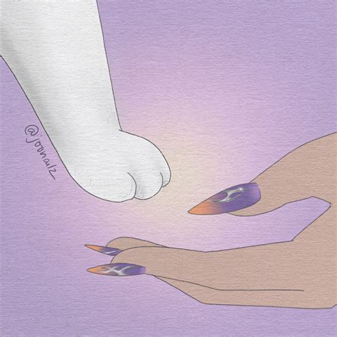 Paw Nails Illustrations Cat Paws Nail Art Logos Instagram Cats Gatos Illustration